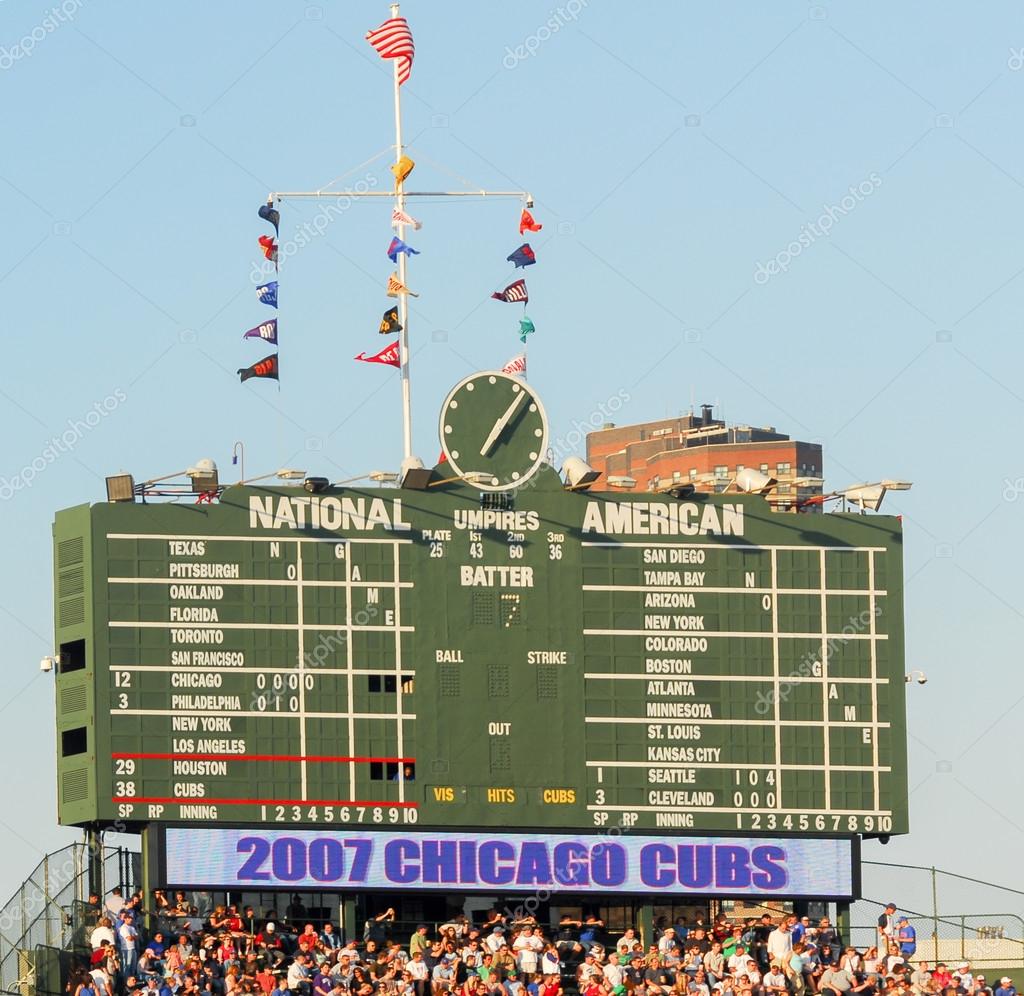 Wrigley Field - Chicago Cubs – Stock Editorial Photo © demerzel21 #90813176