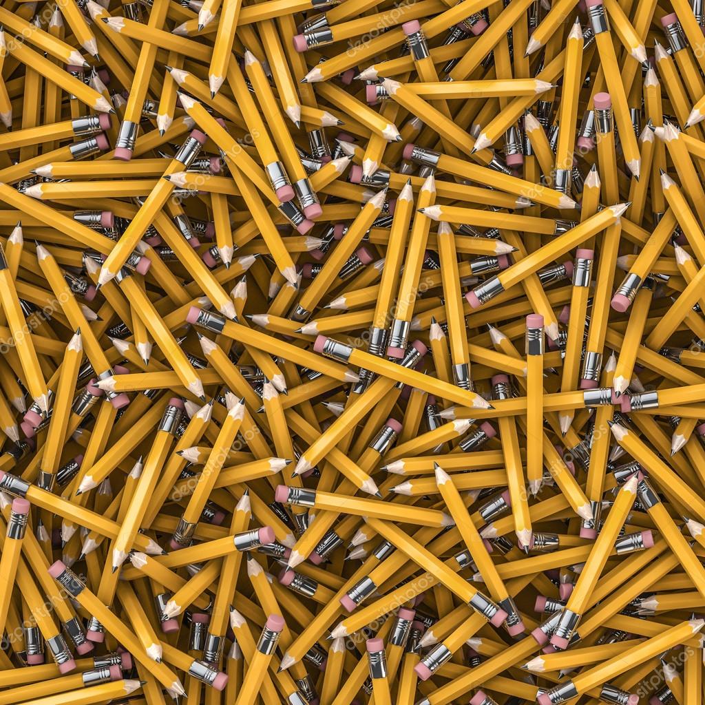 Pencil pile background Stock Photo by ©grandeduc 93334684