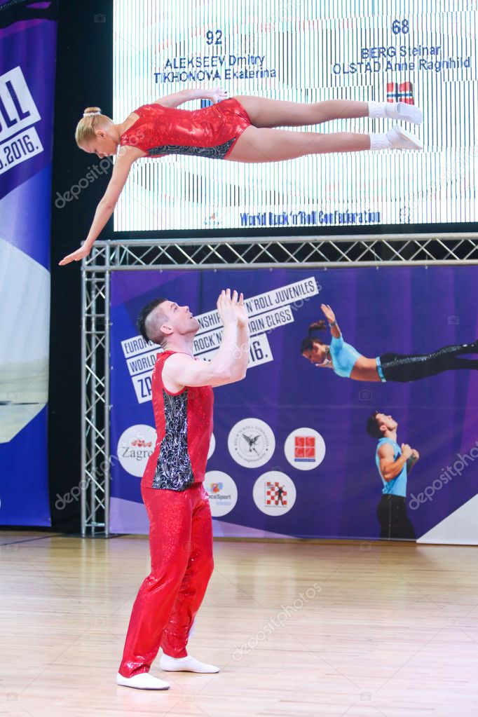 Acrobatic Rock N Roll, Zagreb – Stock Editorial Photo © GoranJakus ...