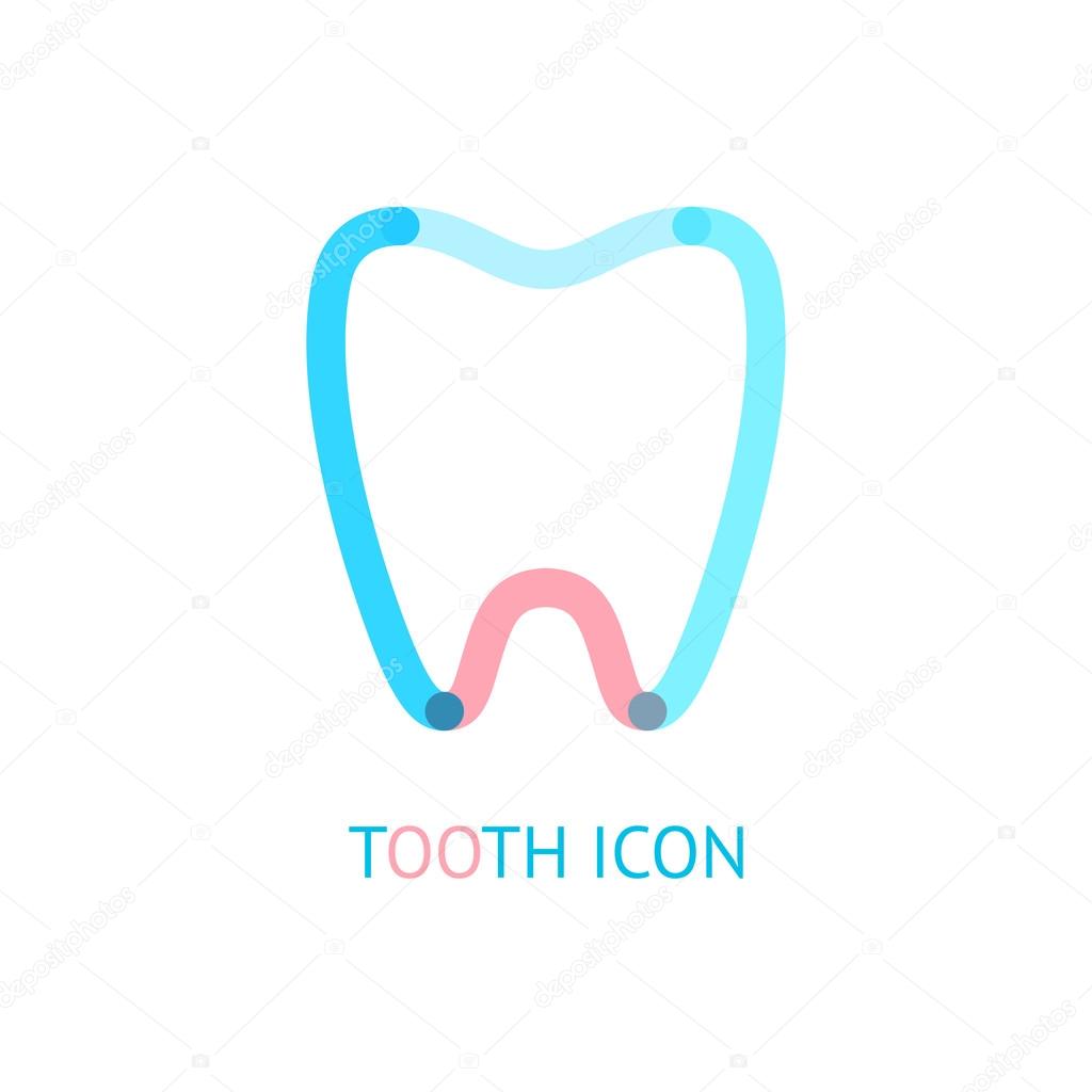 Abstract tooth. Vector symbol. Stock Vector Image by ©portarefortuna ...