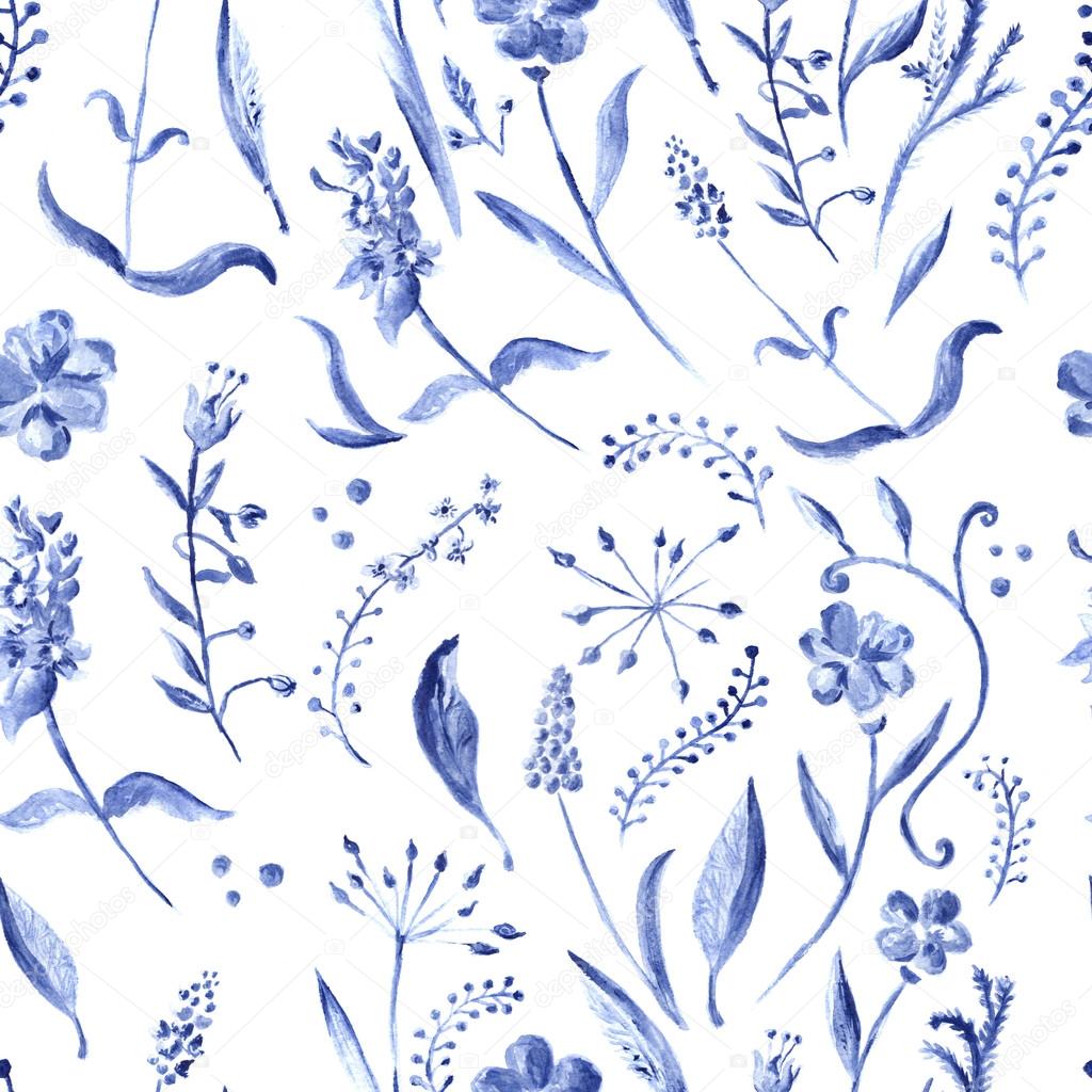 Seamless watercolor pattern — Stock Photo © kisika1 #54093393