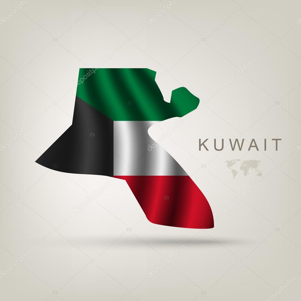 Bandera de Kuwait como país Vector de stock por ©PanaceaDoll 59052329