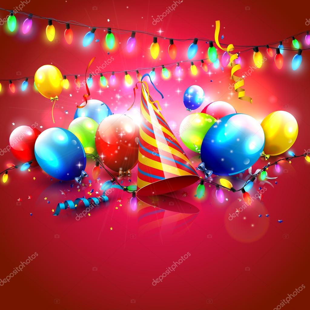 Colorful party background Stock Vector by ©kaktus2536 101821364