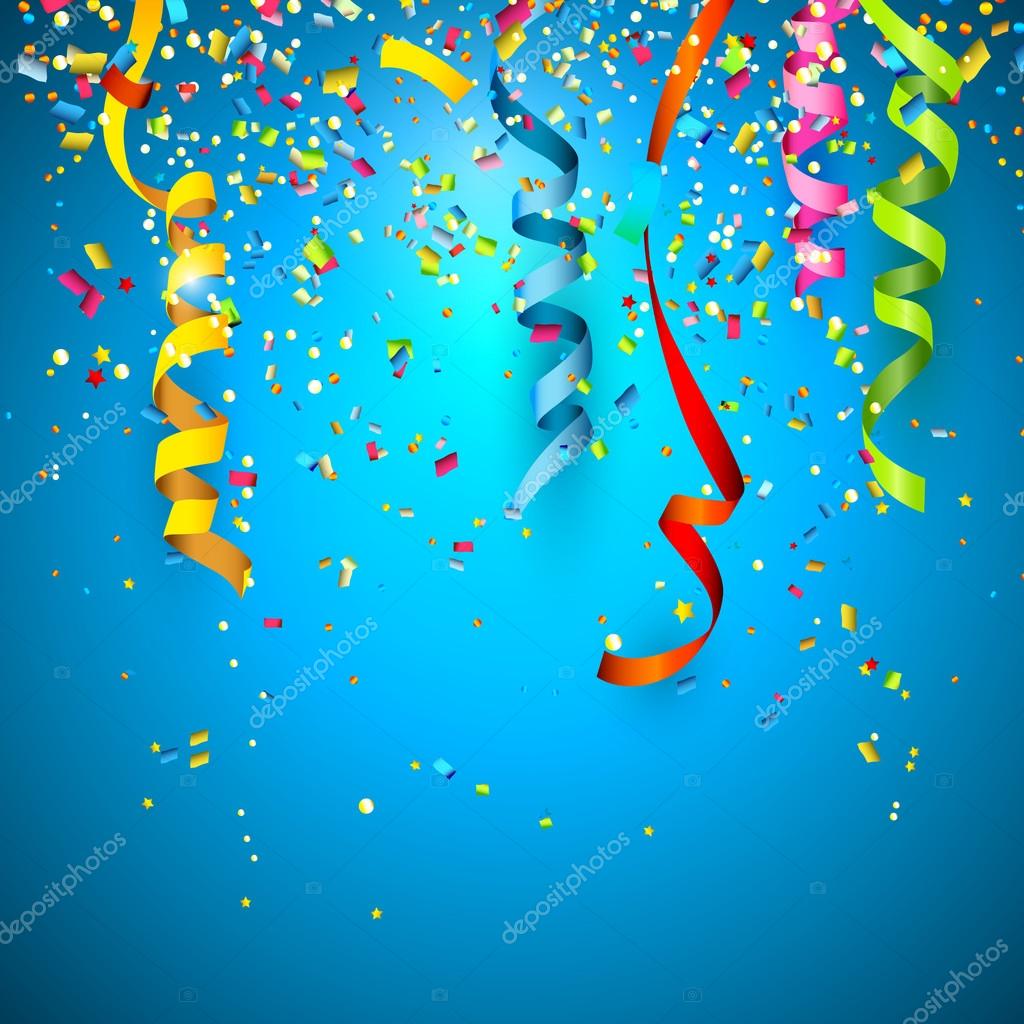 Confetti Stock Vector by ©kaktus2536 72403757