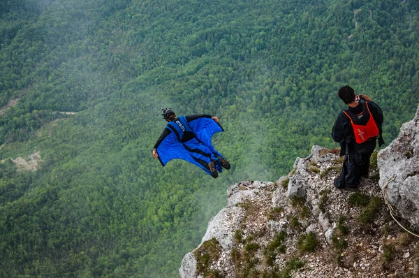 Base jumping — Stock Photo © wavy #54749125
