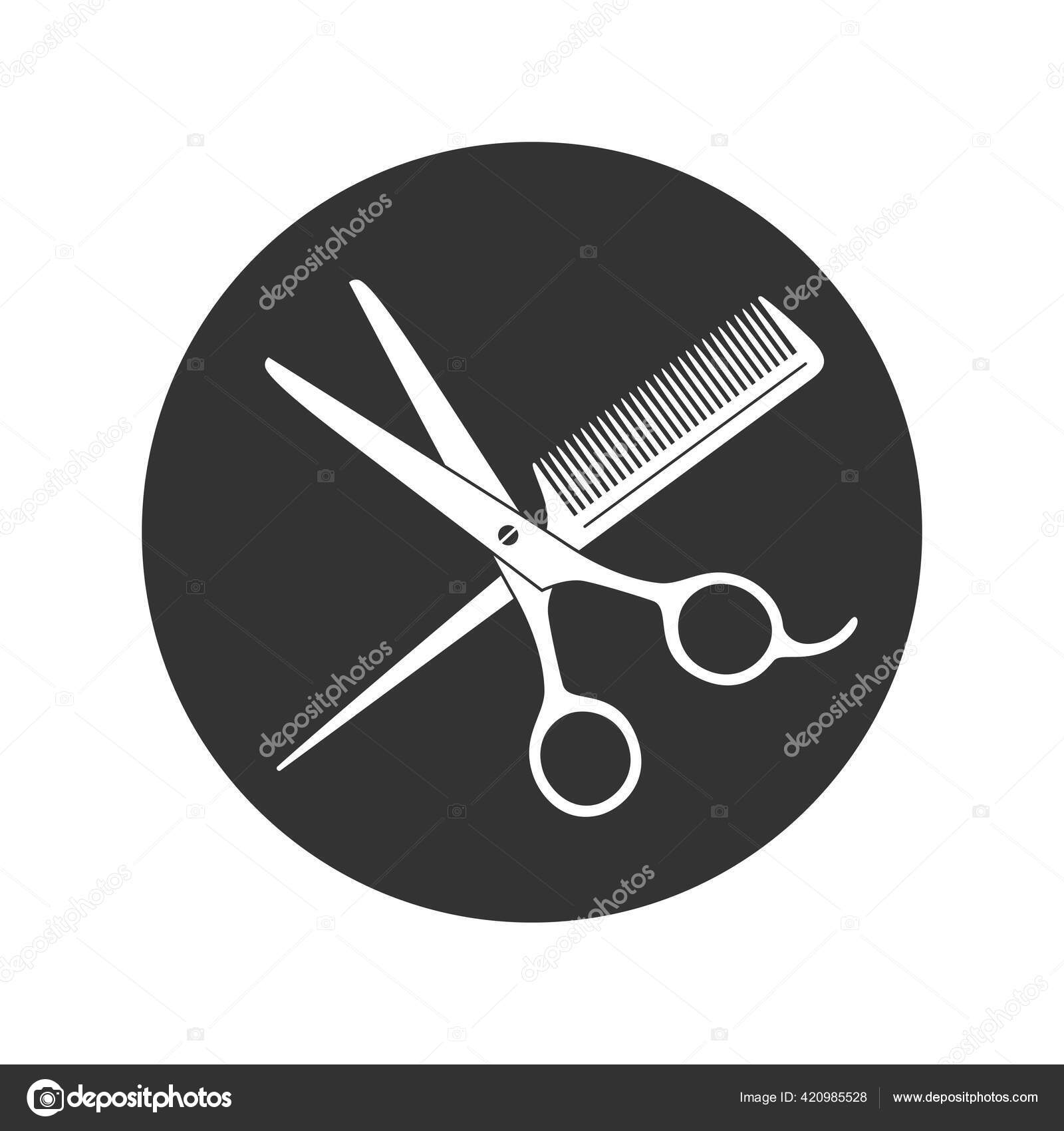 Scissors And Comb Clip Art