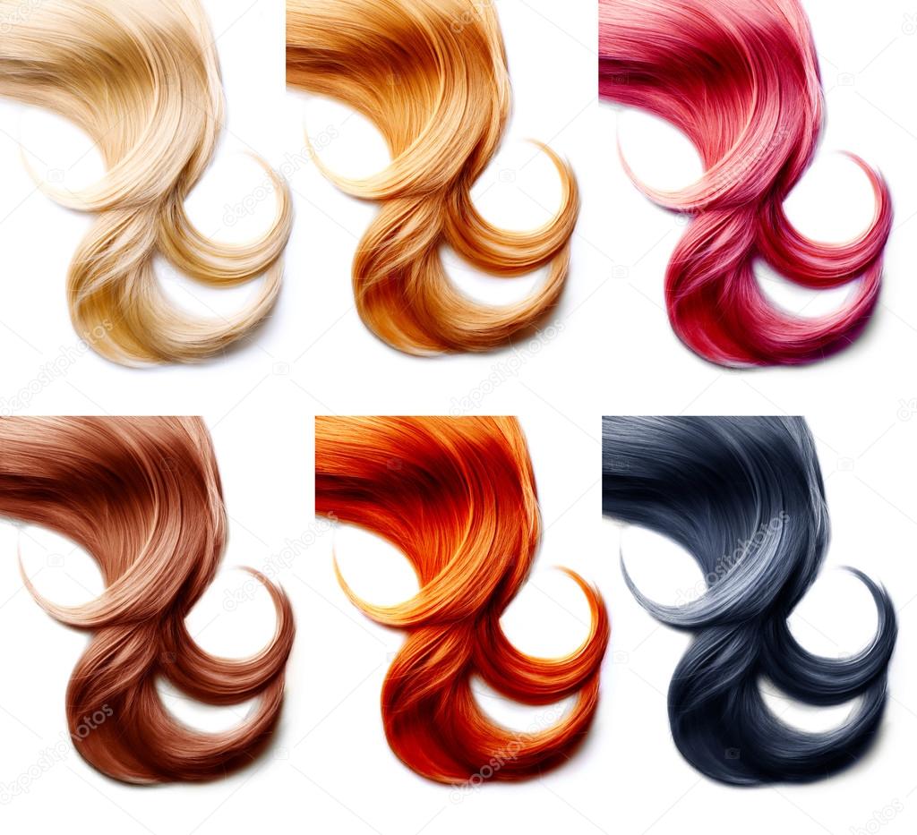 Hair palette Set Stock Photo by ©Subbotina 61541237