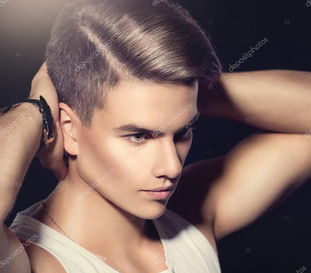 Handsome young man. — Stock Photo © Subbotina #90109770