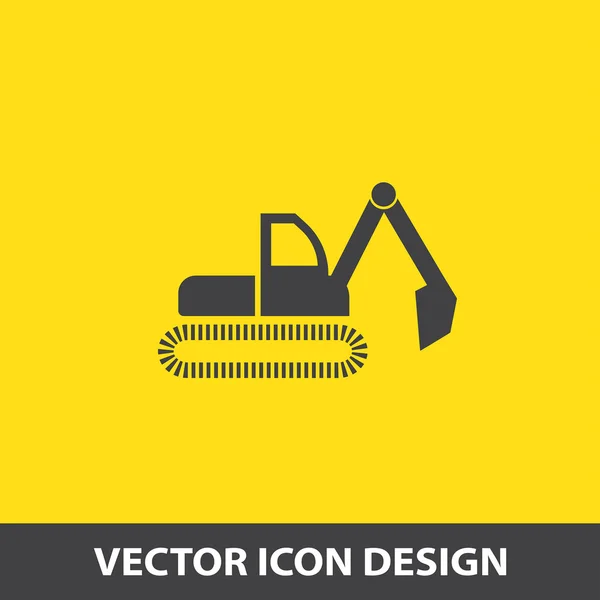 Excavator icon Stock Vectors, Royalty Free Excavator icon Illustrations ...