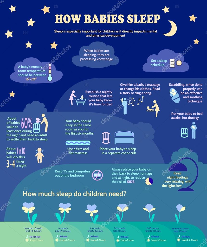 Detailed Vector Baby Child Infographic.Presentation Template How Stock ...