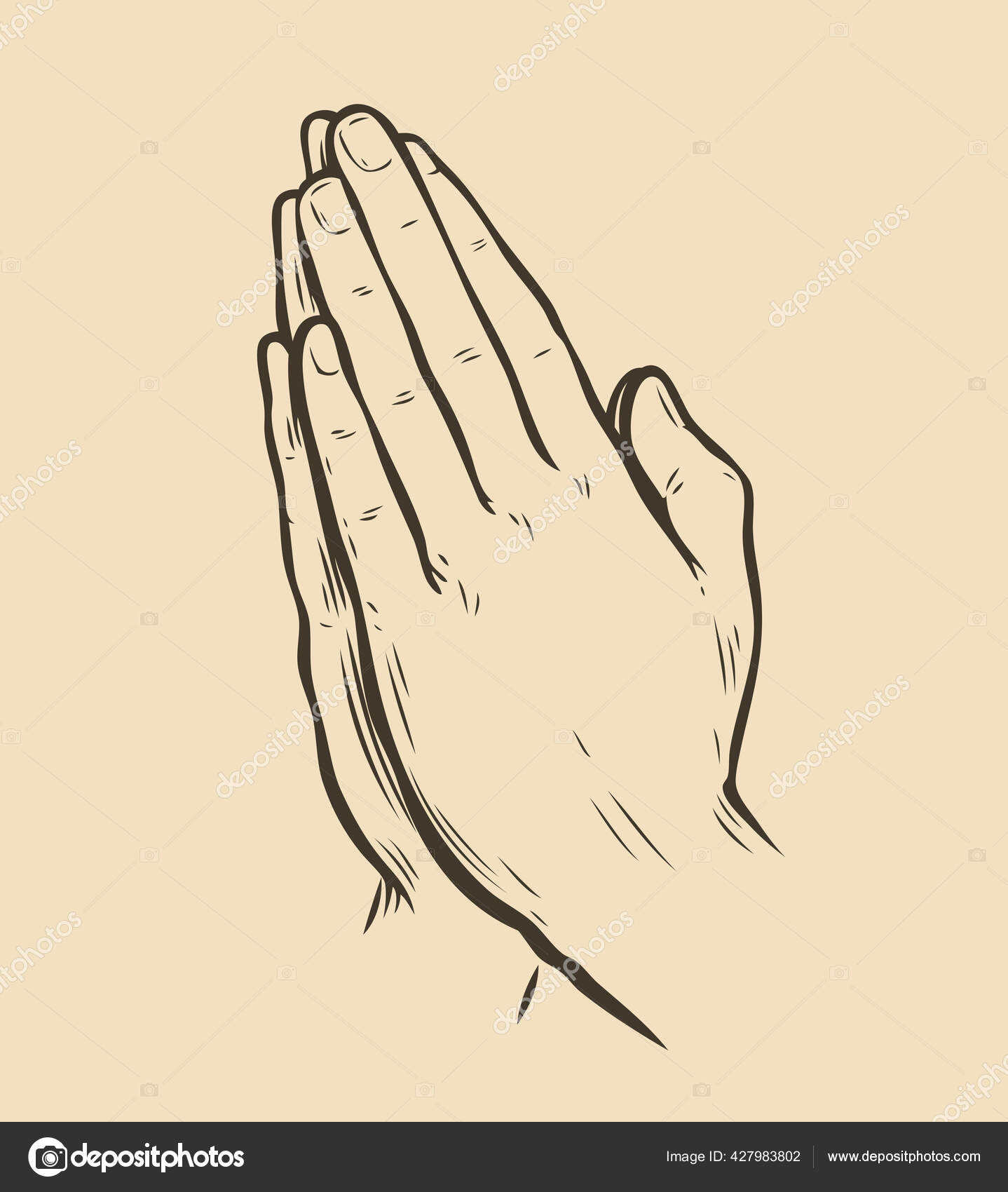 Prayer Hands Drawings