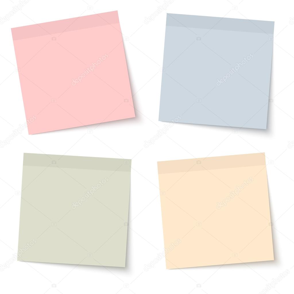 Sticky papers collection Stock Vector Image by ©opicobello #114213264