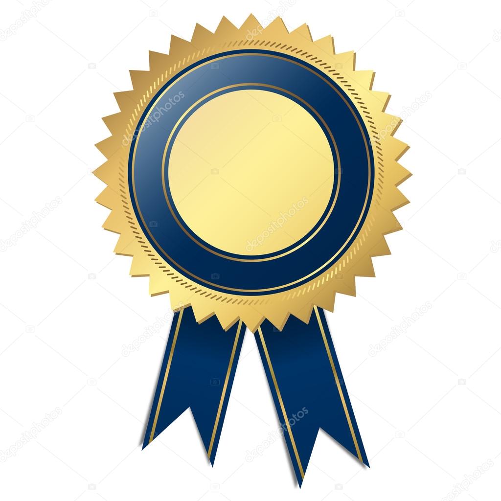 Template quality seal - blue Stock Vector Image by ©opicobello #53905823