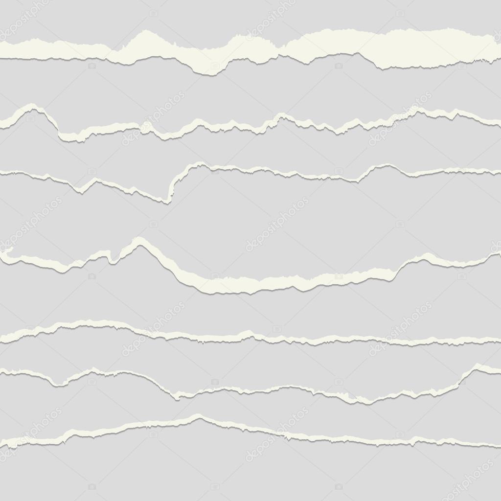 Seamless paper rips Stock Vector Image by ©opicobello #73041739