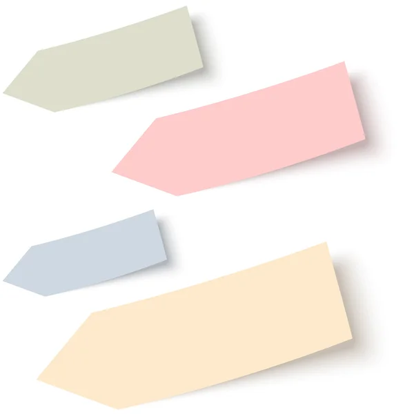 Collection - colorful sticky notes arrow Stock Vector Image by ...