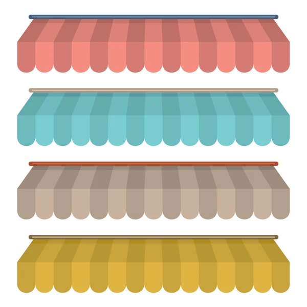 Toldo imágenes de stock de arte vectorial | Depositphotos