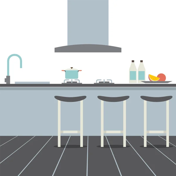 ᐈ Kitchens stock animated, Royalty Free kitchen island vectors ...