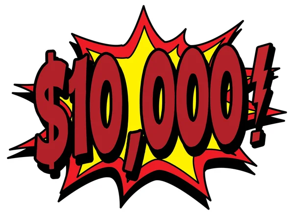 Fifty thousand dollars — Stock Vector © scotferdon #102189520