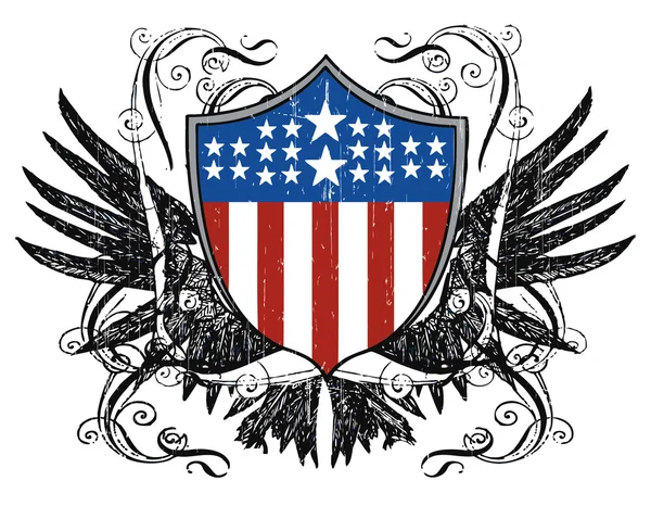 American style shield Stock Vector Image by ©scotferdon #138358804