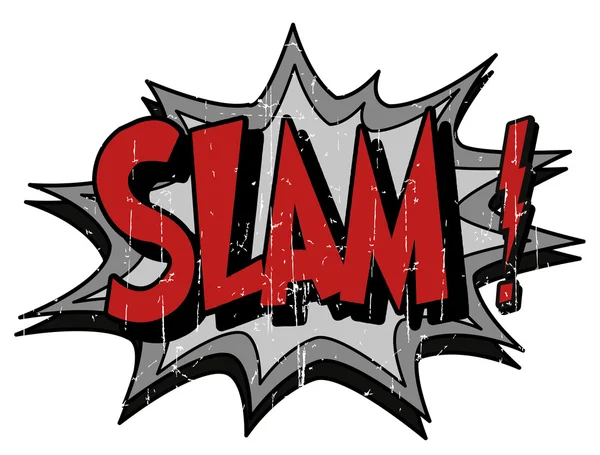 Bubble with word slam — Stock Vector © scotferdon #59016561