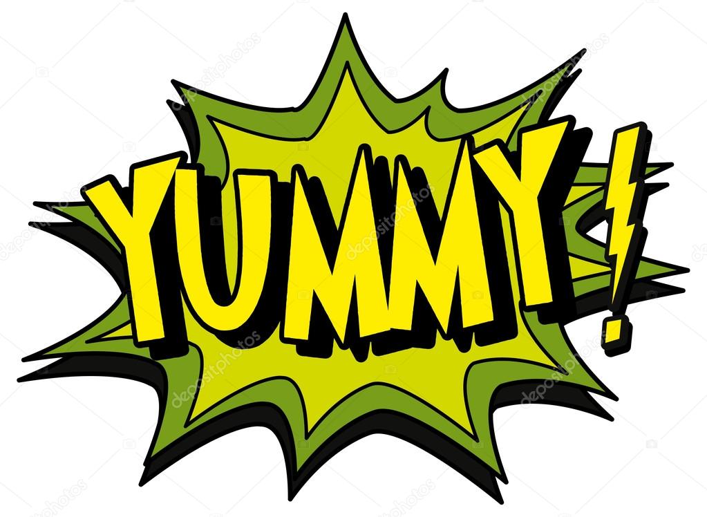 Explosion bubble yummy — Stock Vector © scotferdon #59016679