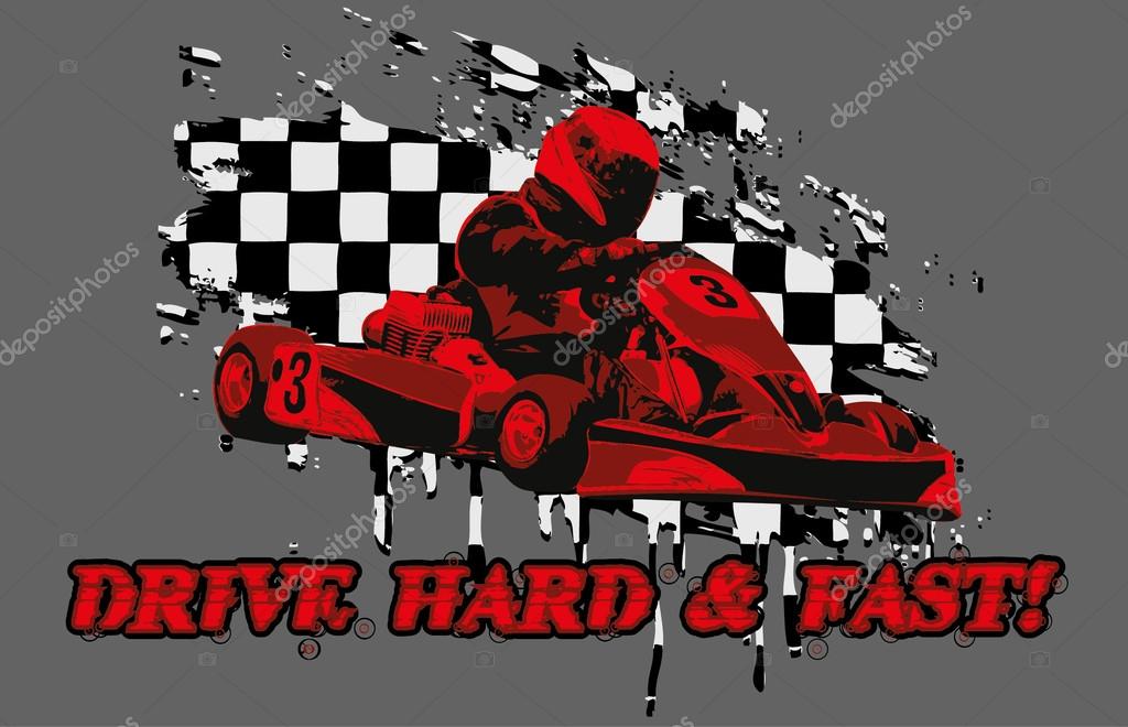 Drive hard an fast Stock Vector Image by ©scotferdon #59360813