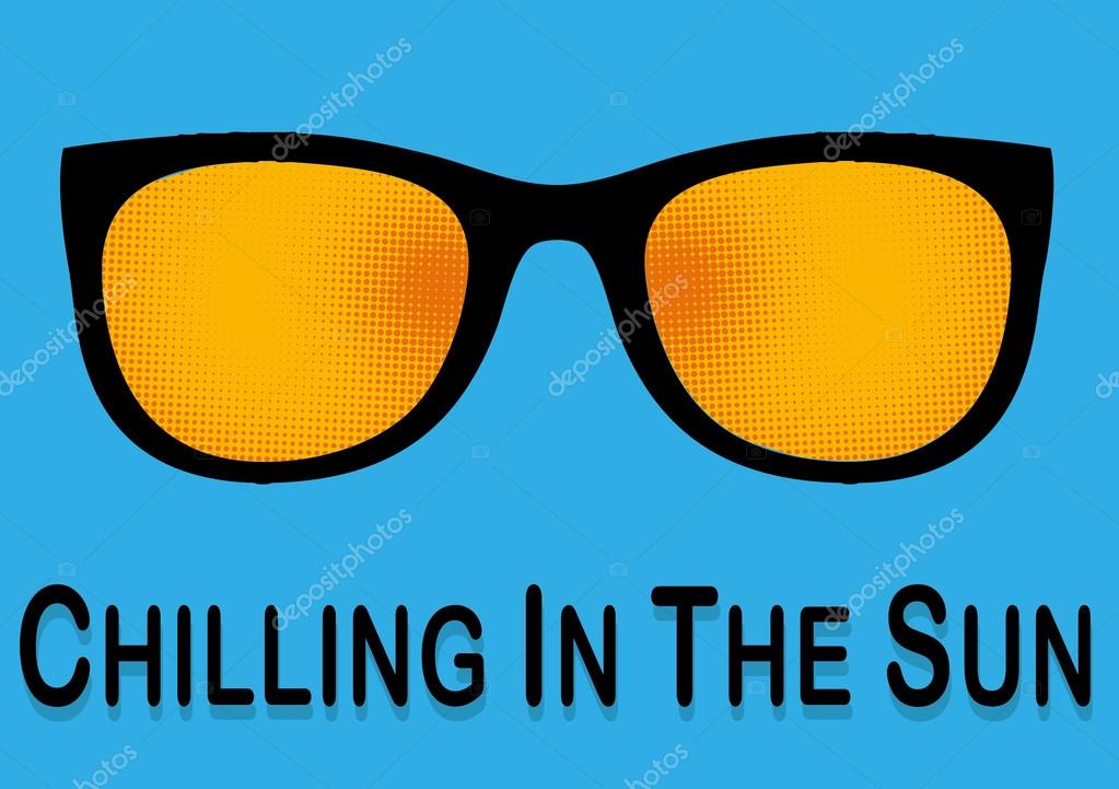 Chilling in the sun Stock Vector by ©scotferdon 59361035
