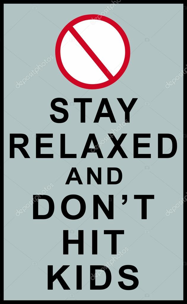 Don't hit kids Stock Vector Image by ©scotferdon #59362671