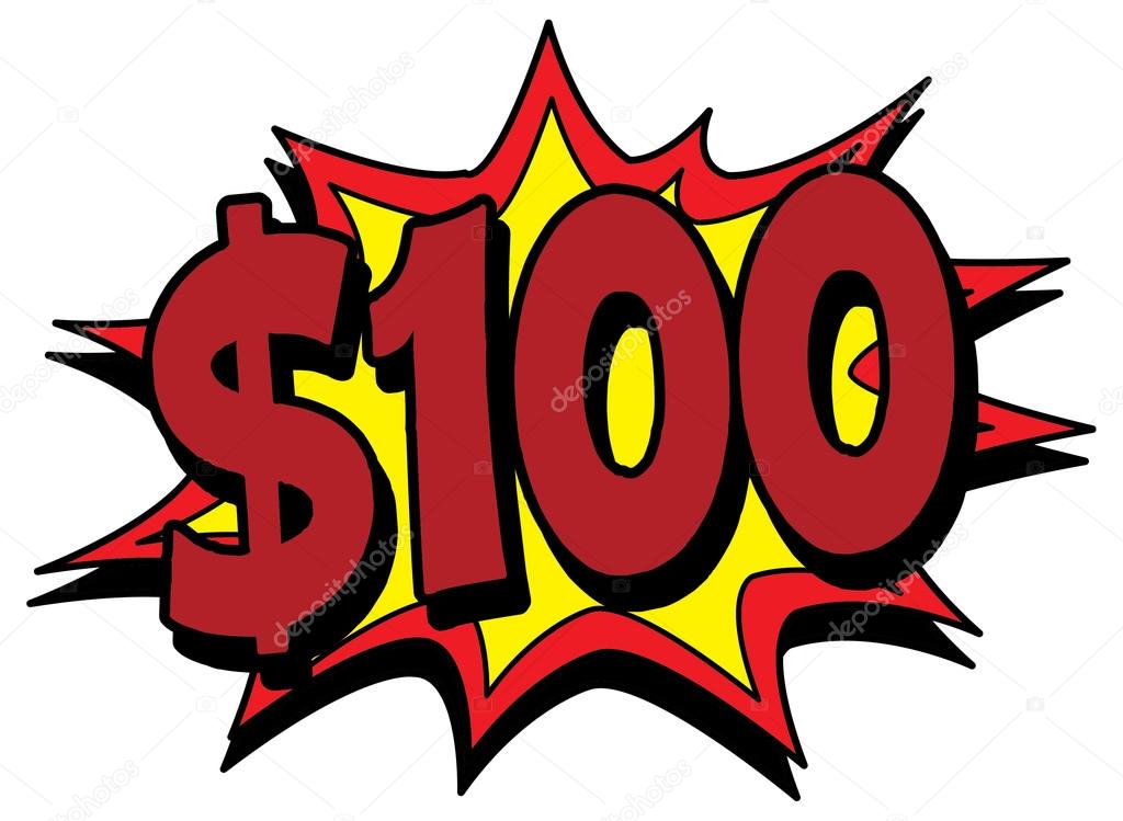 Hundred dollars sign illustration Stock Vector Image by ©scotferdon ...