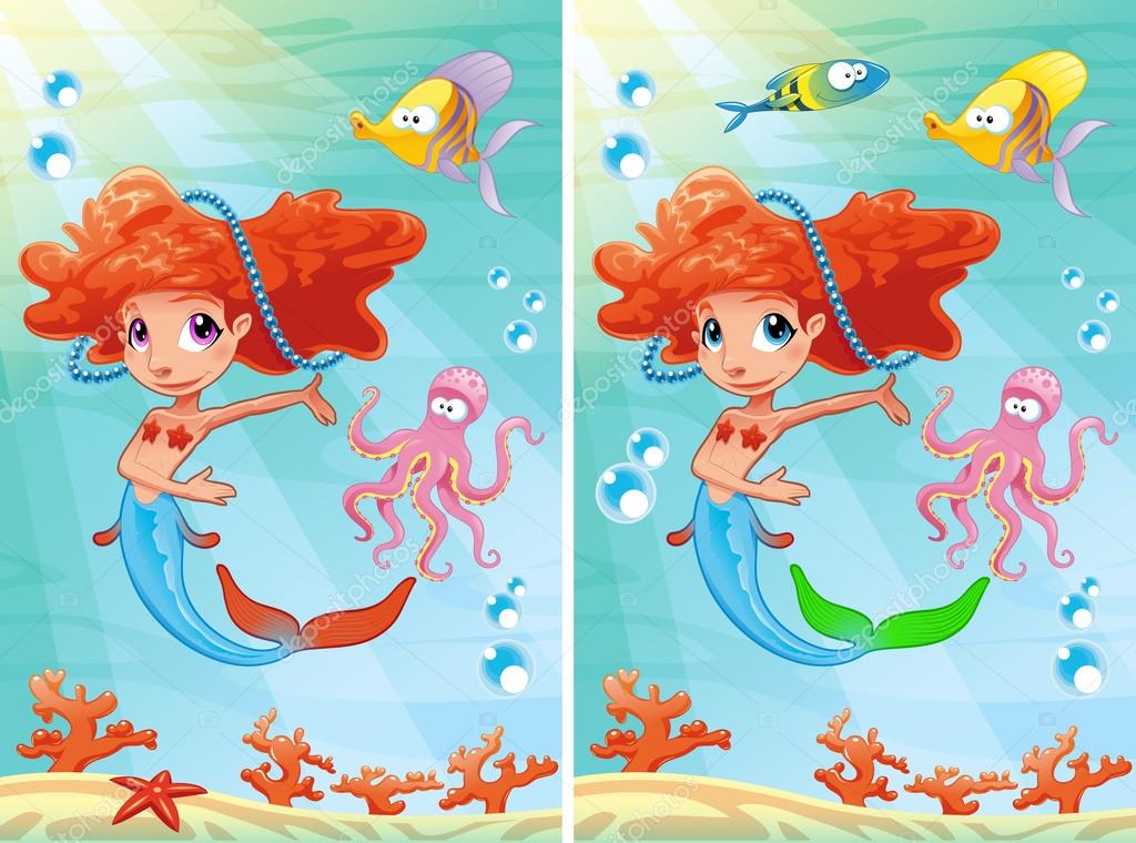 Spot The Differences Stock Vector Image By ©ddraw 57513497