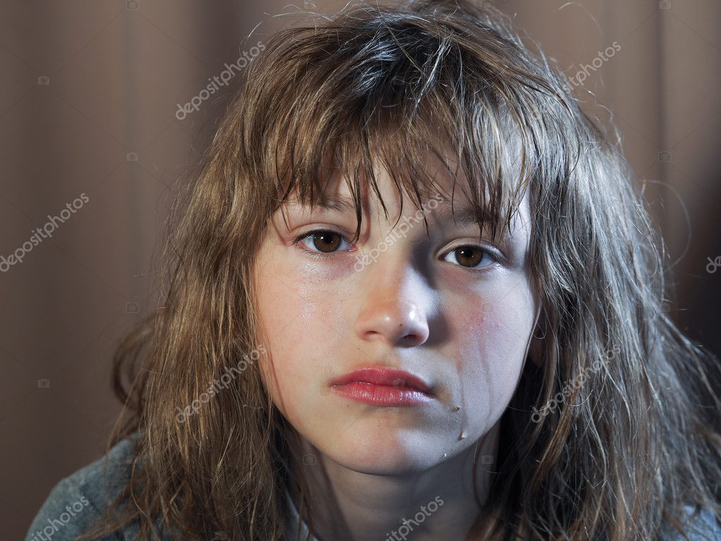 The girl in tears. Crying Stock Photo by ©kozorog 83771986