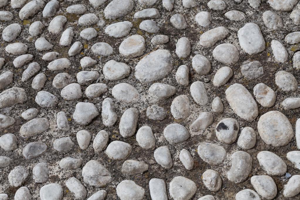 Floor walkway made of small pebbles — Stock Photo © romantsubin #87045660