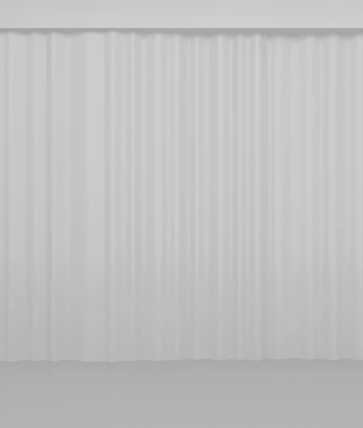 Blank white curtain or drapes on white-gray background ⬇ Stock Photo ...