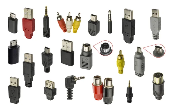 Jacks and plugs for communication Stock Photo by ©ilozavr63 58631439