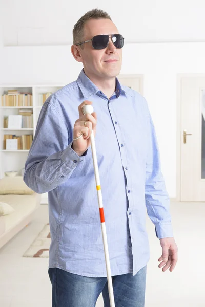 Blind man - Stock Image - Everypixel