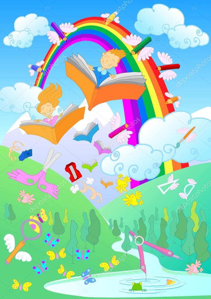 Back to School Fantasy Stock Vector Image by ©Karcha #78998600