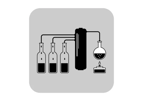 Alcohol destilación Vector Art Stock Images | Depositphotos