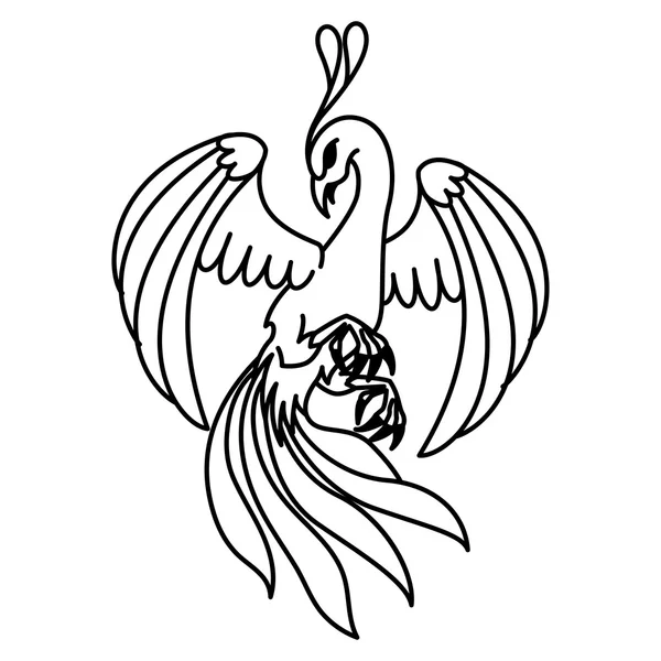 2,035 Phoenix line art Vector Images, Phoenix line art Illustrations ...