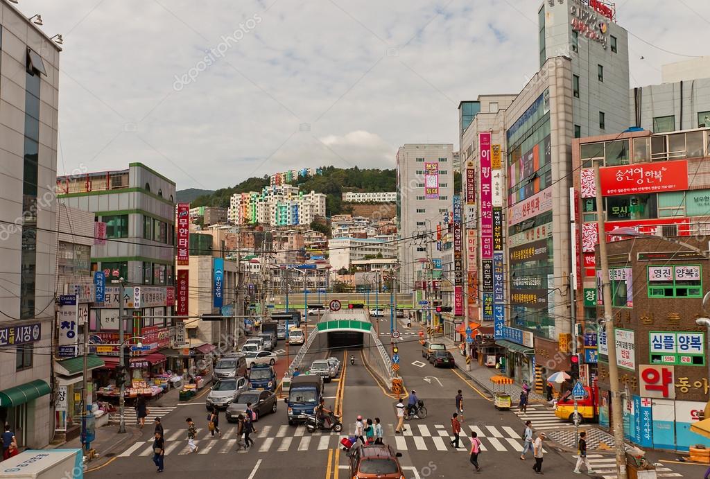 Dong-gu district of Busan town, Korea – Stock Editorial Photo © joymsk ...