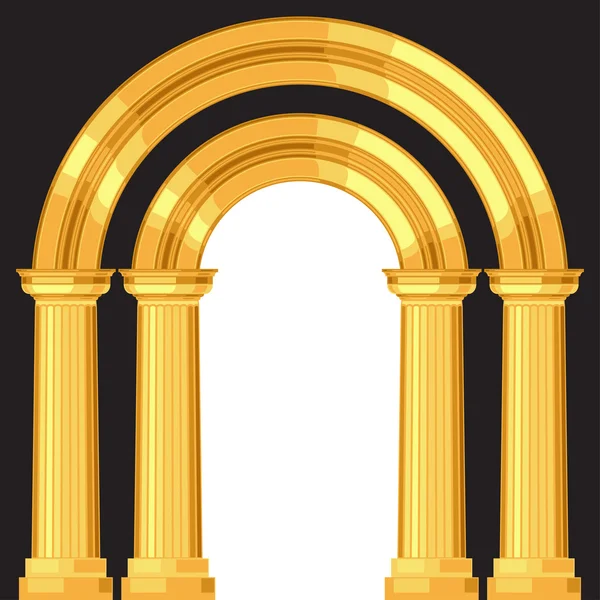Fantasy arch and columns — Stock Vector © santi0103 #5081010 Fantasy arch and columns — Stock Vector © santi0103 #5081010