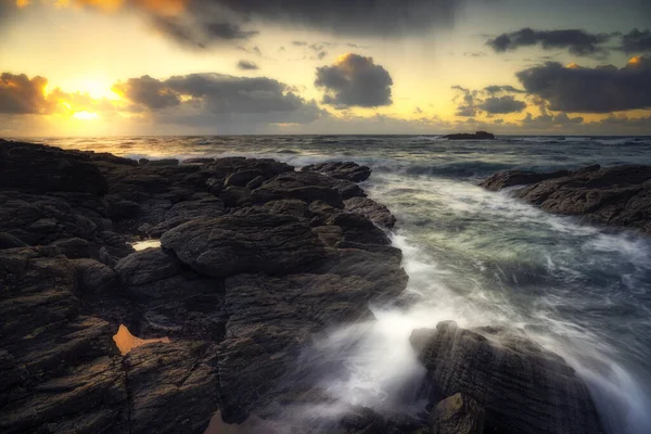 Beach rock sunset Stock Photos, Royalty Free Beach rock sunset Images ...