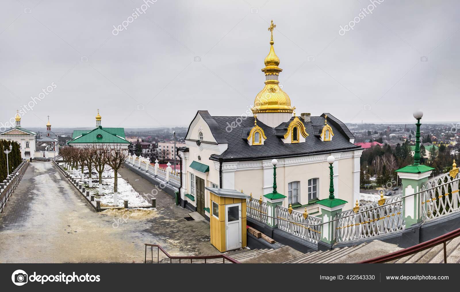 Pochaev Ukraine 2020 Holy Dormition Pochaev Lavra Pochaiv Ukraine ...