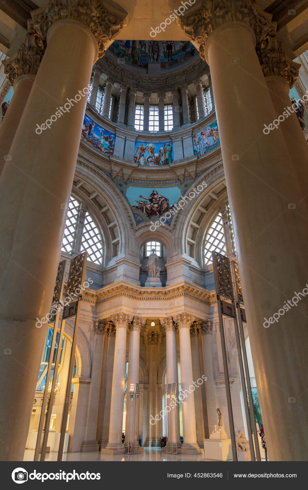 National Art Museum Catalonia Barcelona Mnac Its Incredib – Stock ...