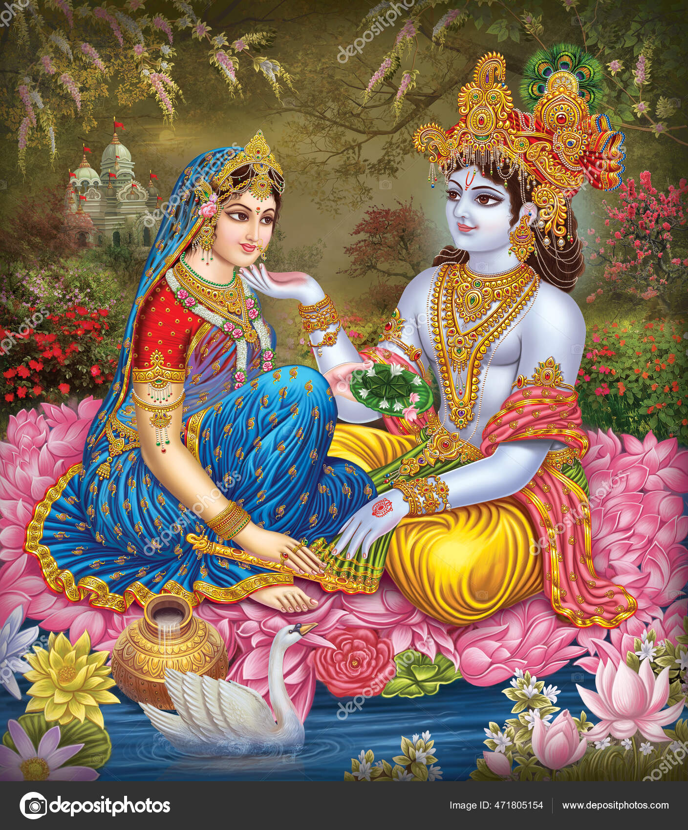 Indian God Radhakrishna Indian Lord Krishna Indian Mythological Image ... Indian God Radhakrishna Indian Lord Krishna Indian Mythological Image ...