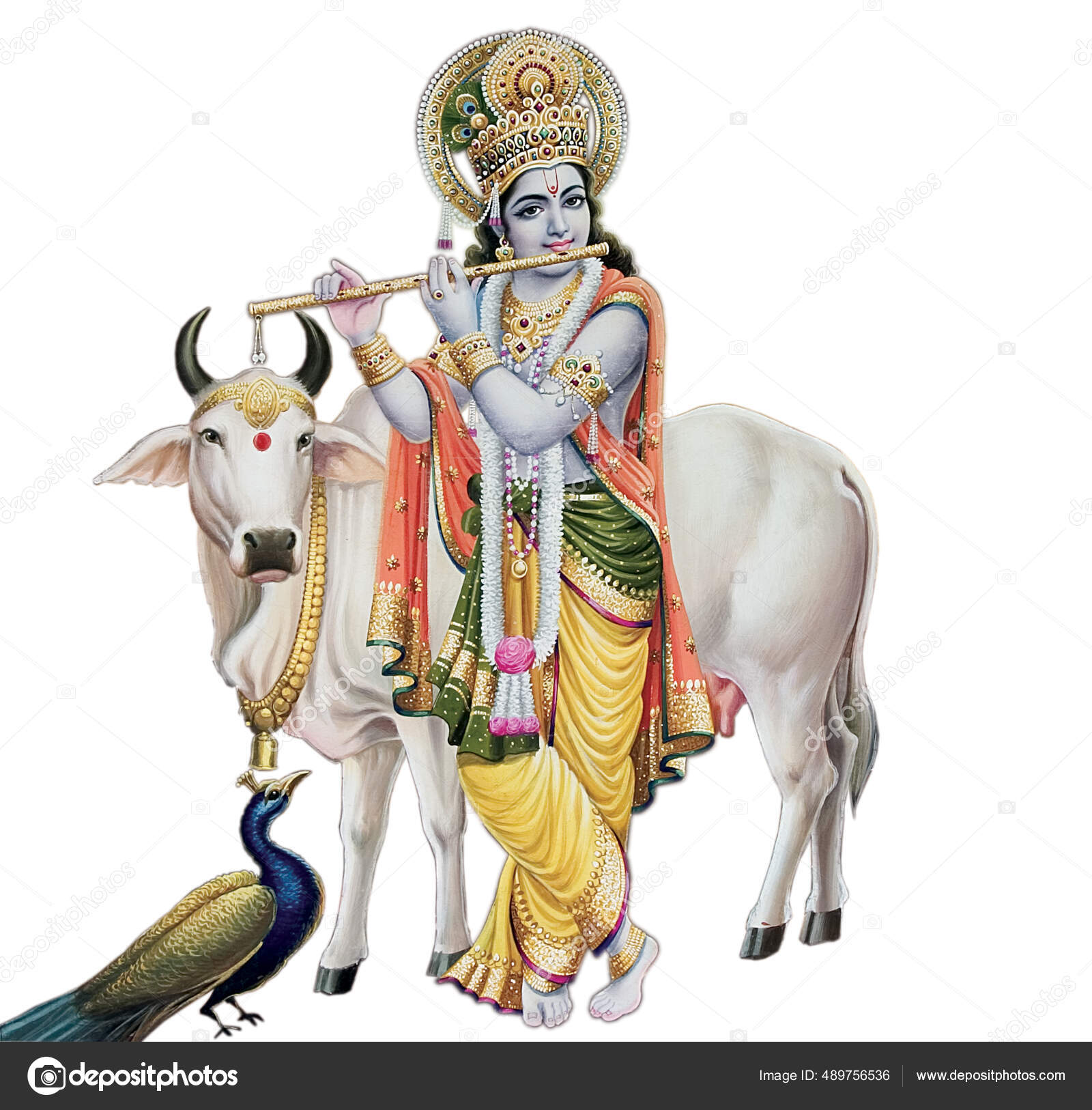 Lord Krishna Wallpapers Hd With Cow
