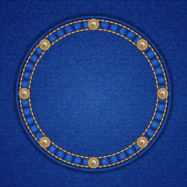 Denim label background — Stock Vector © julydfg #19996849