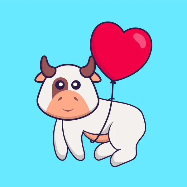 Corazon vaca imágenes de stock de arte vectorial | Depositphotos