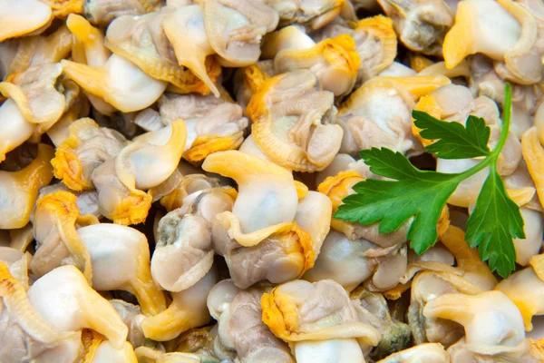 Fresh clams for sale at a market — Stock Photo © stable400 #9764077