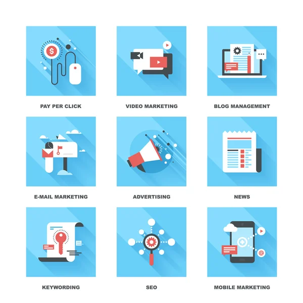 Digital marketing icons Vector Images, Royalty-free Digital marketing ...