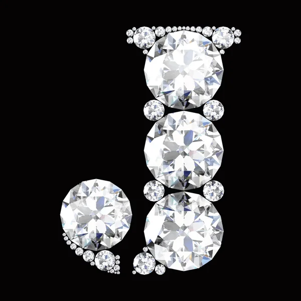 A Letter made from diamonds Stock Vector Image by ©Boykung #67837927